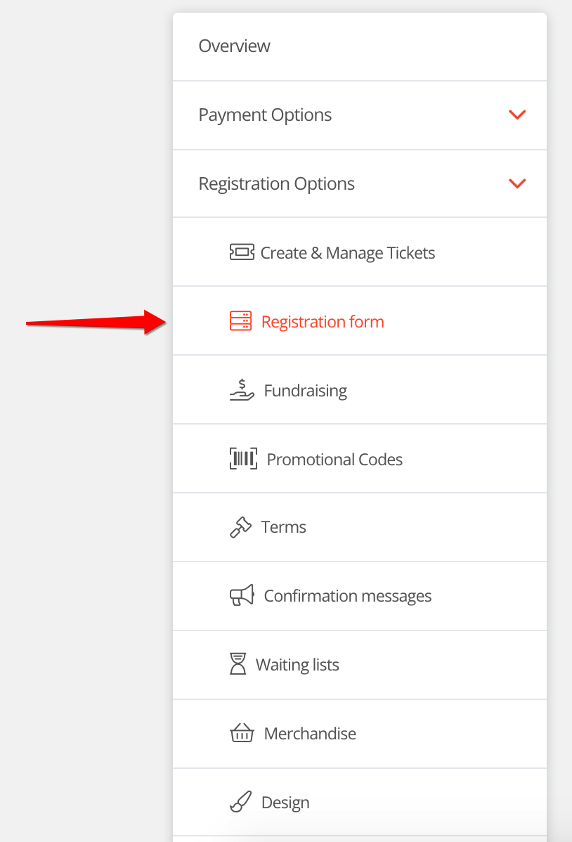 Event Organiser - Restrict changes to registration information – EtchRock